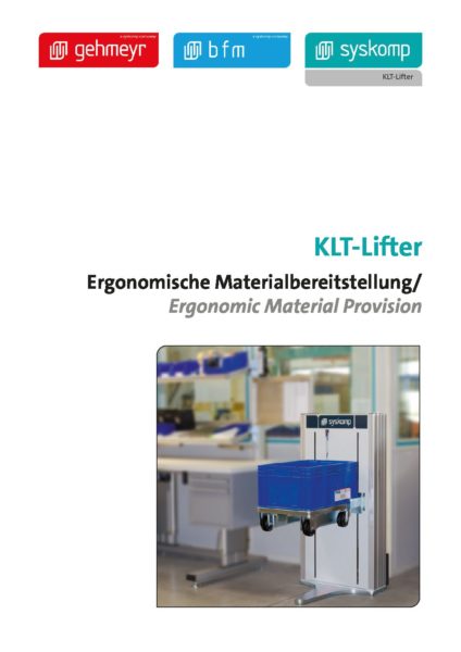 Syskomp Sales document KLT lifter - A2A Systems
