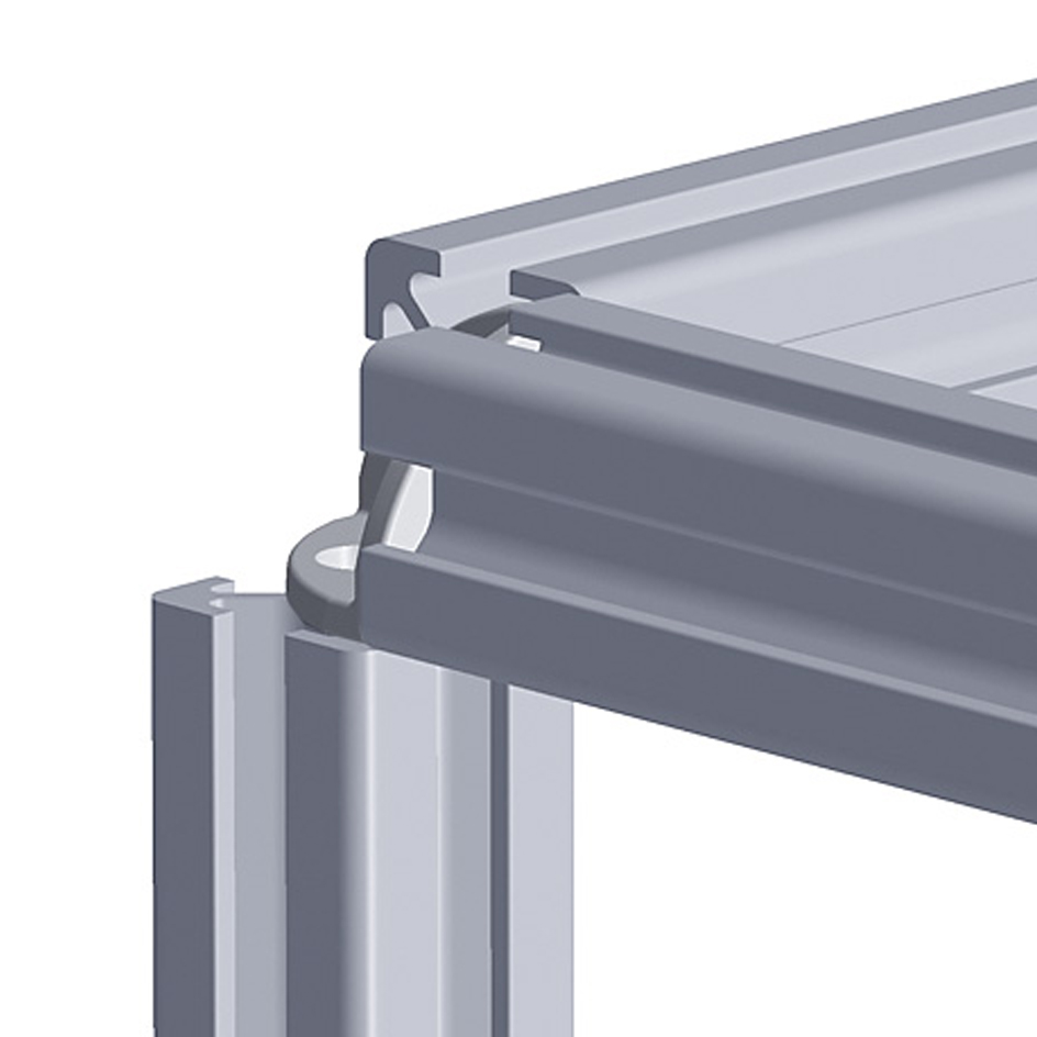 3-way corner bracket 20 - A2A Systems