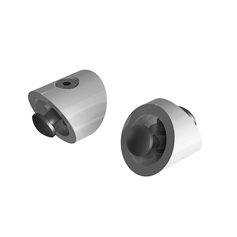 Clamp Connector 45 degree - Connection Angle - A2A Systems