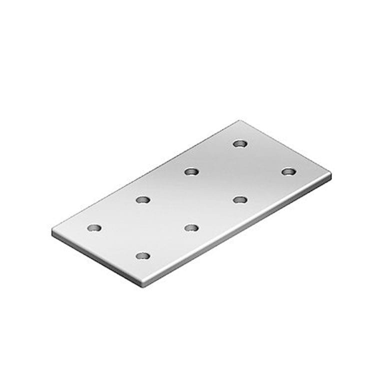 Double Aluminum Connection Plate 40 - 80x160 - Connection Plate - A2A ...