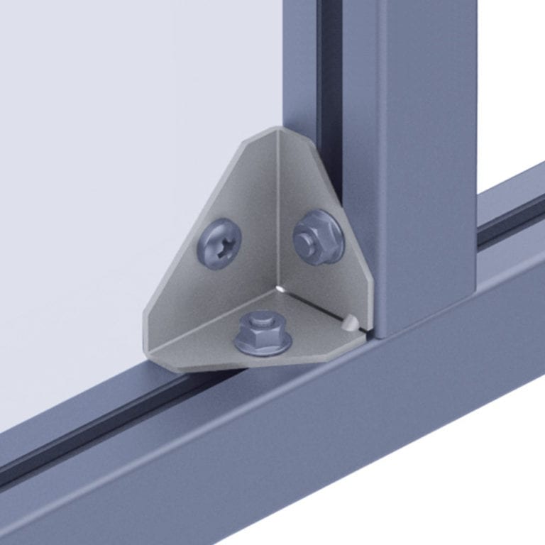 Steel Connection Angle 45/60 - Connection Angle - A2A Systems