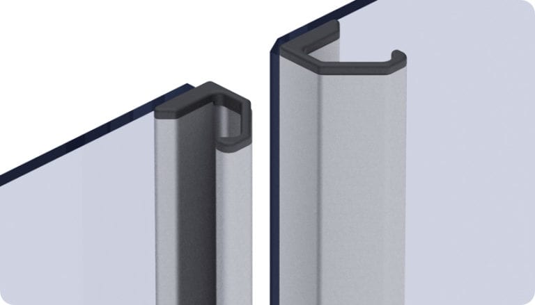 Aluminum Strip Handle Set 160 mm - Handles - A2A Systems