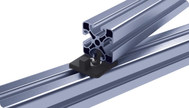 Folding door t-slot slider 8 - 40 - Folding door slider - A2A Systems